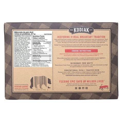 Kodiak Buttermilk French Toast Sticks At Naturamarket