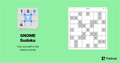 Install Gnome Sudoku On Linux Flathub