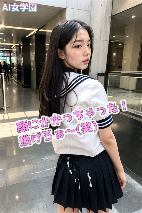 女子校生のパンチラ盗撮＆大量ぶっかけ【ai女学園】 オナシコ遺産