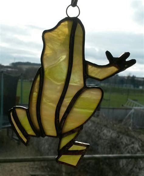 Stained Glass Frog For Home Decor