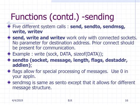 Socket Abstraction And Interprocess Communication Ppt Download