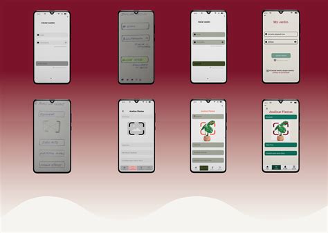 diseÑo ux ui app plantas coder house behance