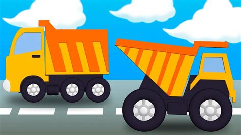 Картинка грузовик для детей в детском саду