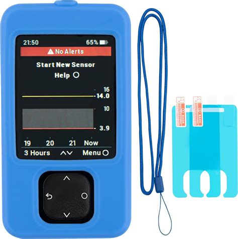 Swiatla Dexcom G7 Receiver Case With Long Lanyard And 2pcs Screen Protector Blue Yaxa Colombia