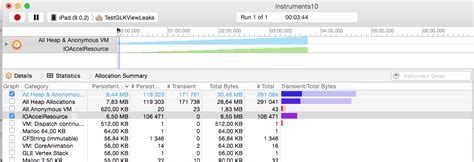 Objective C How To Stop Ios Eaglcontext S Memory From Growing Stack Overflow