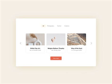 Carousel Ui Design Ui Design Web Ui Design Website Design