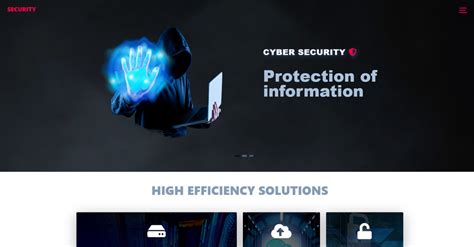 Security Html Site Template 277706 Templatemonster