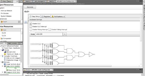 Configurador De Código Mplab® Mcc Herramienta Clc