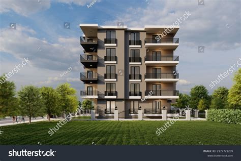 Five Floor Building Over 305 Royalty Free Licensable Stock