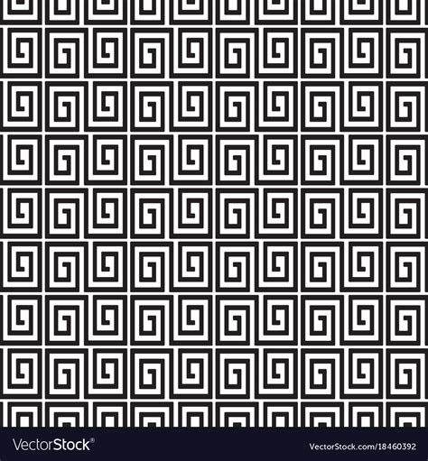 Abstract Monochrome Seamless Pattern Royalty Free Vector
