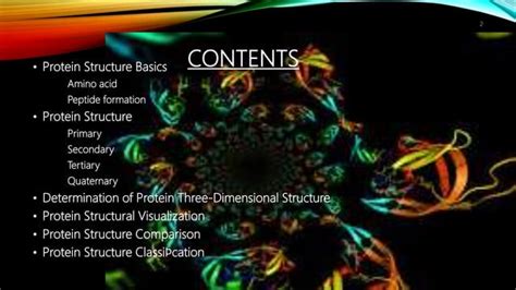 Structural Bioinformatics Pptx Chemistry Science