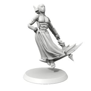 Rxpt Necrobinder Pose Made With Hero Forge