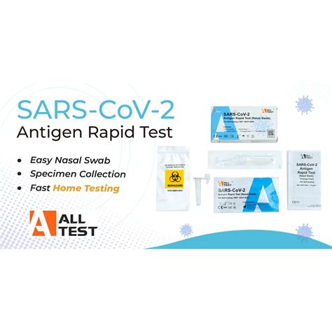 Alltest Sars Cov 2 Antigen Rapid Test Nasal Swab For Self Testing Exp 052027 Shopee Malaysia