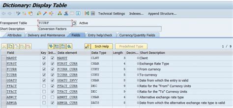 SAP Exchange Rate Tables Currency Conversion Table In SAP SAP Tutorials