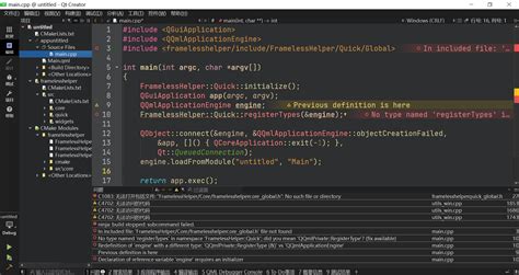 关于编译时的路径 Issue 212 wangwenx190 framelesshelper GitHub