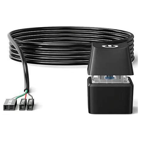 LED Light Computer Desktop Switch PC Motherboard External Start Power Button Extension Cable For
