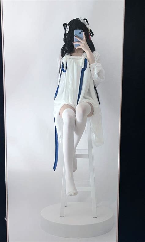 碧蓝航线逸仙 膏发凝脂试衣 沫倪酱