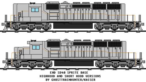 Emd Sd40 Sprite Base By Ghosttrainhunter On Deviantart