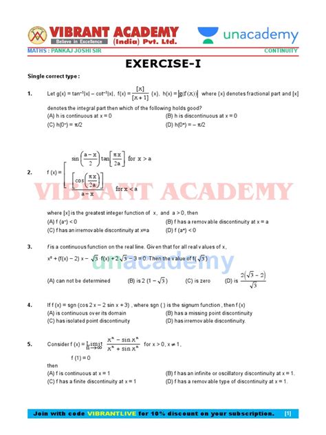 continuity pdf function mathematics trigonometric functions