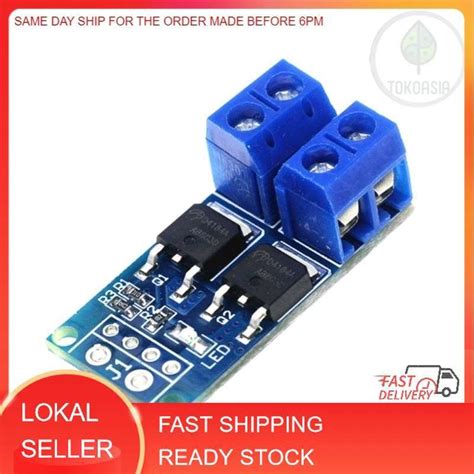 Jual Ready Stock Mos Fet Trigger Switch Driver Module Pwm Regulator Control Panel Mos Fet Di