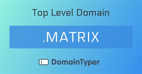 matrix domain