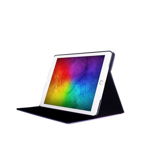 실크 질감 낙하 방지 수평 플립 가죽 케이스 홀더 및 절전 모드 깨우기 기능 포함 Ipad Pro 105 인치 Air 3 별이 빛나는 하늘