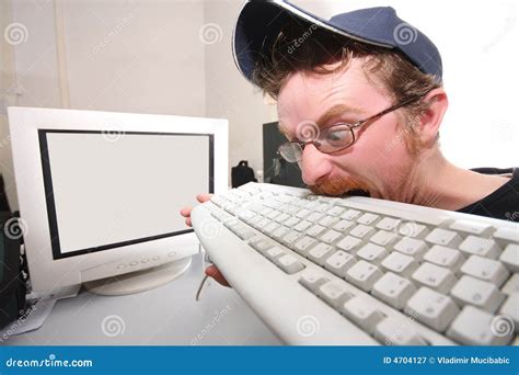 Mad Programmer Stock Image Image Of Expression Fury 4704127