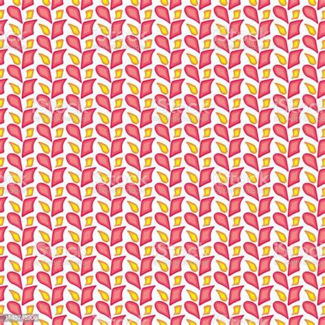 파스텔 핑크와 노란색 모양의 완벽 한 패턴입니다 직물 배경 화면 코팅 인쇄 및 디자인에 대 한 추상적인 배경입니다 Eps 파일 0명에 대한 스톡 벡터 아트 및 기타 이미지