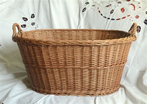Wicker Laundry Basket Argos At Jason Osgood Blog
