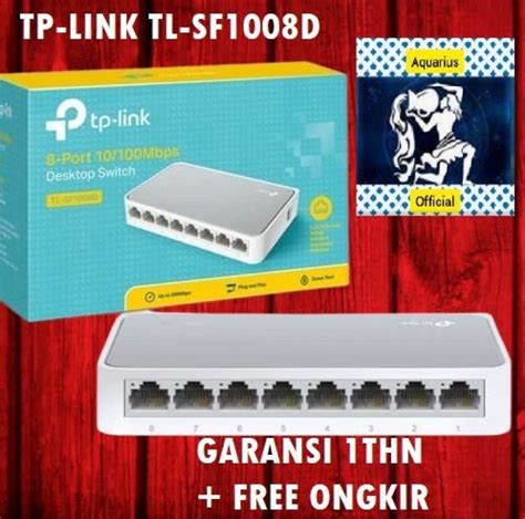 Promo Tp Link 8port 10 100mbps Desktop Switch Hub 8 Port Tl Sf1008d Diskon 23 Di Seller