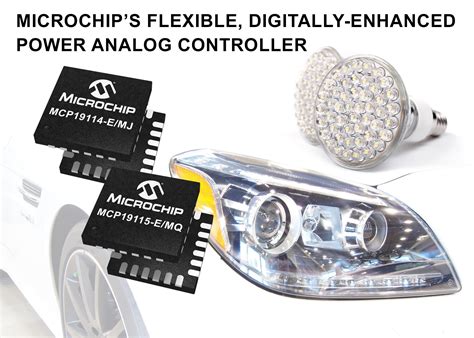 Microchip Adds To Digitally Enhanced Power Analogue Controllers