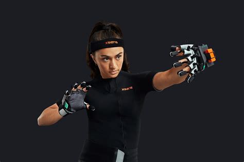 Xsens Full Body Motion Capture Including Finger Tracking Bundles