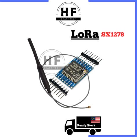 Lora Sx1278 433mhz Ra 02 Transceiver Module 15km Wireless Module Diy
