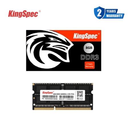 Kingspec Ddr3 Pc3l 8gb 1600mhz Laptop Ram With 2 Years Warranty Np