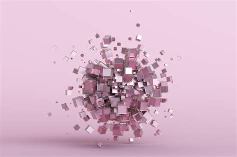 Premium Photo Abstract 3d Rendering Of Cubes