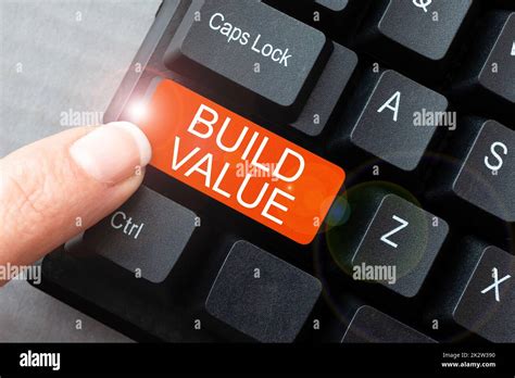 Text Showing Inspiration Build Value Business Overview Efficient Enough Way That It Will