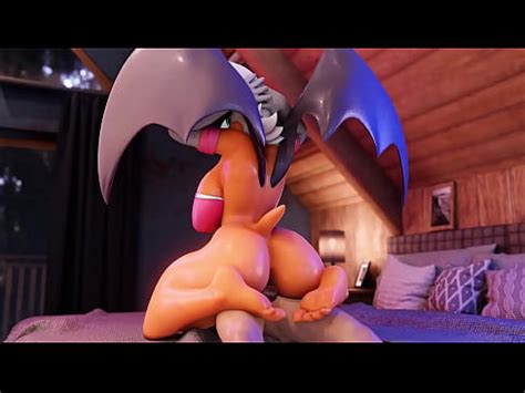 Rouge The Bat Rides Your Oiled Cock XVIDEOS COM