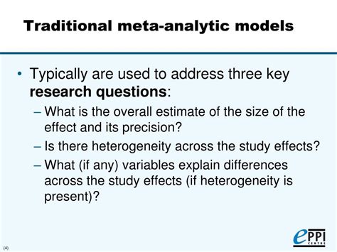 Ppt Extensions To Traditional Statistical Meta Analysis James Thomas Powerpoint Presentation Ppt Extensions To Traditional Statistical Meta Analysis James Thomas Powerpoint Presentation