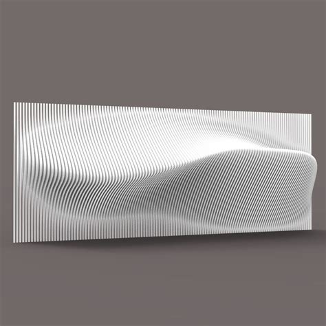 5 Parametric Grasshopper Walls Cnc Router Printable 3d Model 3d Printable Cgtrader
