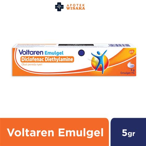 Voltaren Emulgel 5 Gr 1 Lazada Indonesia