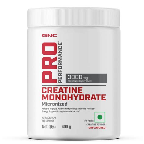 Gnc Pro Performance Creatine Monohydrate 133 Servings Boosts