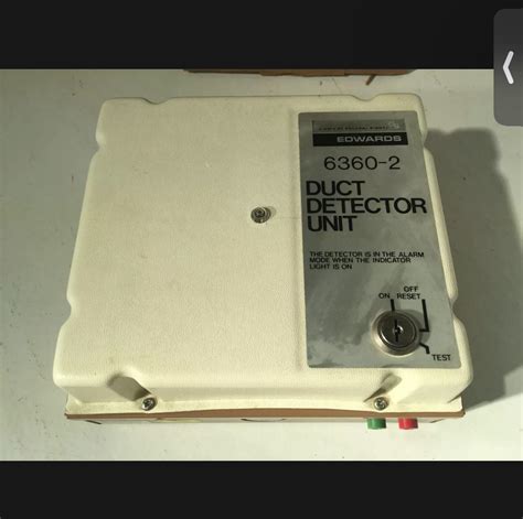 Does Anybody Know What Key This Old Edwards Duct Detector Needs A