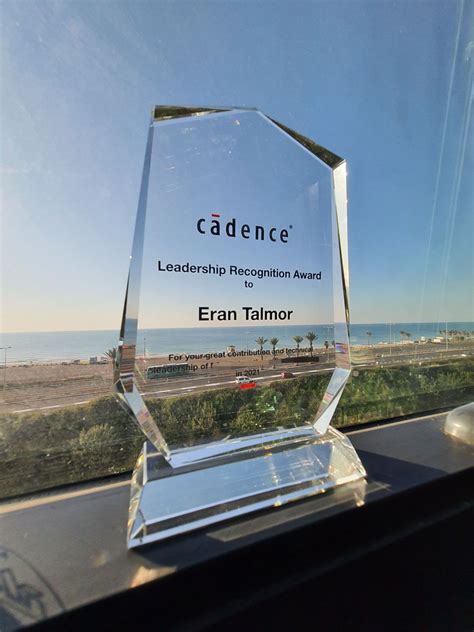 Eran Talmor On Linkedin Dear Friends And Colleagues Honoured To Recieve This Leadership 77