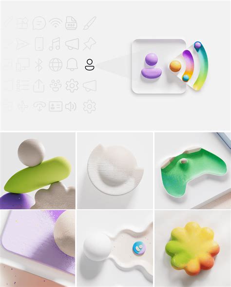 Microsoft Fluent Illustration 7 Images Behance