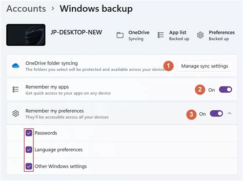 Cómo sincronizar la configuración entre ordenadores Windows y borrar todos los datos guardados