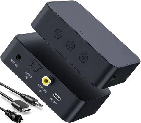 Optical Bluetooth 50 Transmitter For Tv With Volume