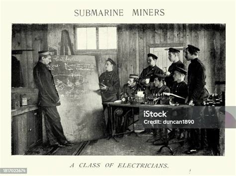 로얄 엔지니어 바다 광부 전기 기사 클래스 빅토리아 시대 영국 육군 군사 역사 19 세기 1890 년대 19세기에 대한 스톡 벡터 아트 및 기타 이미지 Istock