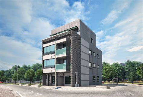 3d作品 建築外觀 沒有多餘後製處理的外觀 ~ 南瓜設計工作室