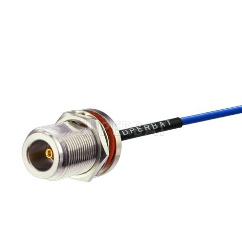 Custom Rf Cable Assembly N Jack Semi Flexible Coax Cable Cable Using