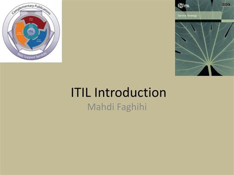 PPT ITIL Introduction PowerPoint Presentation Free Download ID 3471296